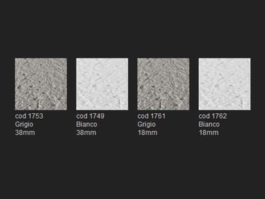 Cement outdoor floor tiles with stone effect CONFINI By FAVARO1