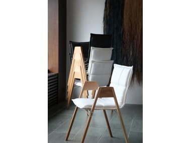 LAB Stackable chair with armrests By Inno | design Harri Korhonen