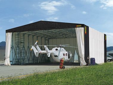 FREESTANDING FIXED OR RETRACTABLE Steel building system By Kopron®