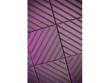 Acoustic panel SOUNDWAVE® STRIPES By Offecct design Richard Hutten