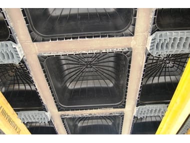 Formwork and formwork system for concrete SKYDOME By Geoplast