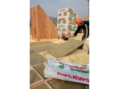 Panneau thermo-isolant en laine de roche DUROCK ENERGY PLUS By ROCKWOOL ITALIA