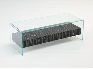 Coffee table BRIDGE WITH DRAWER By Sovet italia