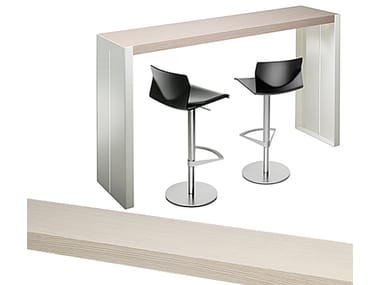 PANCO Modular Wooden High table By Lapalma | design Romano Marcato