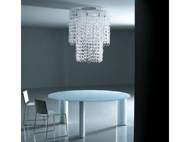 Lampadario in cristallo P-LIGHT By Porro design Piero Lissoni