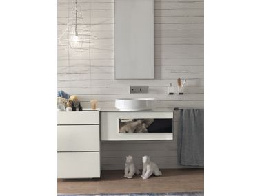 QAMAR - Composizione 4 Sectional vanity unit By INDA® | design Sergio ...