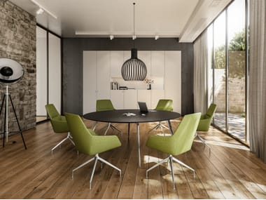 RAY SOFT | Trestle-based easy chair ray Collection By Brunner design ...