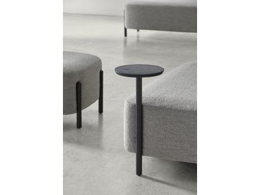 RC WOOD | Upholstered pouf By Blasco&Vila design Francesc Rifé