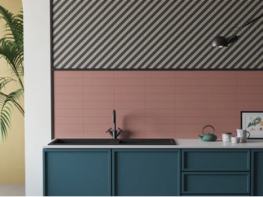 Indoor glazed porcelain stoneware wall tiles REGOLO Altre superfici ...