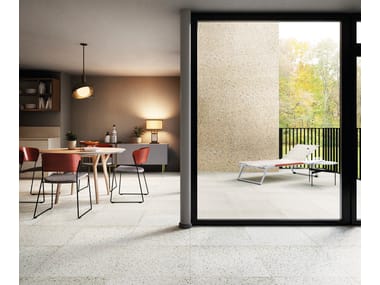 RIALTO ZINC Porcelain stoneware wall/floor tiles with granite effect By FMG