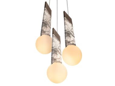 ROMA - FIRENZE - MILANO Marble pendant lamp By Visionnaire | design ...