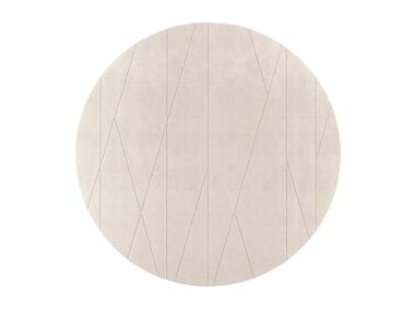ROMA Patterned round rug By Turri | design Monica Armani