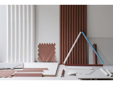 ROMBINI TRIANGLE WHITE Indoor porcelain stoneware 3D Wall Cladding By ...