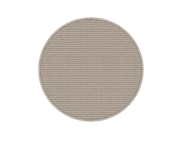 Round rug Round recycled plastic outdoor rugs By Vondom