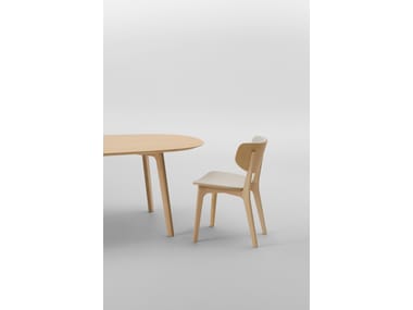 Oval beech table ROUNDISH 1010-34 Roundish Collection By Maruni design ...