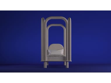 ROUNDISH | Single bed Fabric single bed By DONNA Furniture | design ...