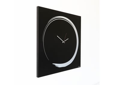 S-ENSO | Wall-mounted clock Wall-mounted plate clock By Designobject.it ...