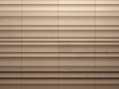 Modular marble 3D Wall Cladding SCANALATA 3D Marble Cladding Collection ...