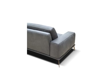 TIVOLI Divano in pelle a 3 posti By Rossini Sofas