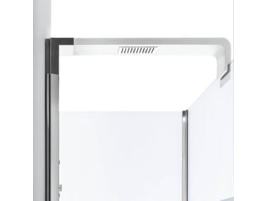 SEPARET ELITE | Walk in shower Corner glass and aluminium Walk in ...