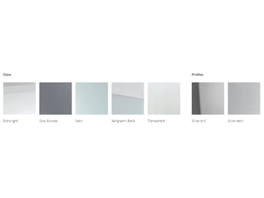 SEPARET ELITE | Walk in shower Corner glass and aluminium Walk in ...