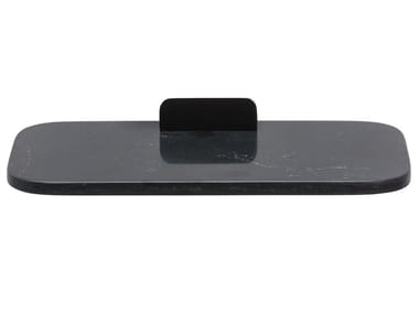 SHIFT BLACK | Wall-mounted soap dish Shift Collection By Geesa