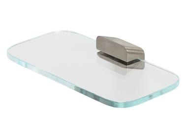 SHIFT | Glass soap dish Shift Collection By Geesa
