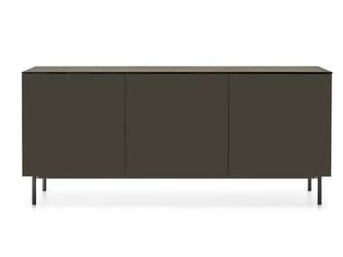 UNIVERSAL Wooden sideboard with doors By Calligaris | design Gabriele ...