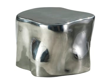 SILVER TREE Low aluminium coffee table By Roche Bobois | design Wood ...