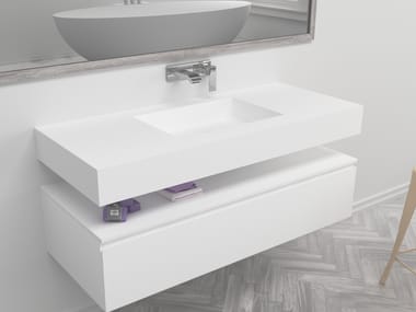 SQUARE | Double washbasin Square Collection By RILUXA