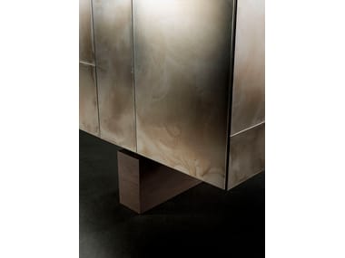 SLIM SIDE HIGH Metal sideboard with doors By Henge | design Massimo ...