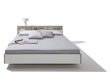 SLOPE | Bed Bed with storage headboard By Müller Small Living | design ...