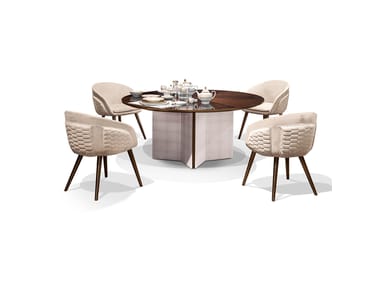 STAR Round dining table By Tonino Lamborghini Casa