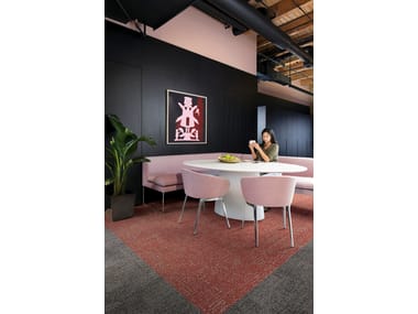 LOOK BOTH WAYS Nylon® carpet tiles By Interface®