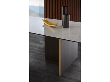 STOCKHOLM CERAMIC | Rectangular table table By Punt design Mario Ruiz