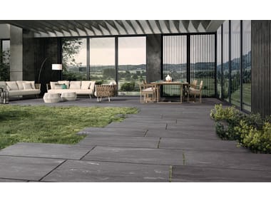 Porcelain stoneware outdoor floor tiles STONEWORK T20 Stonework ...