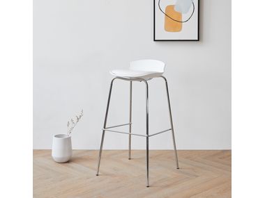 DASH High polypropylene stool and steel base By grado design | design ...