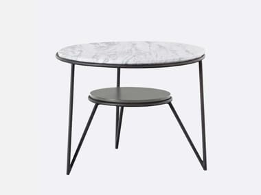 STROMBOLI | Round coffee table Round central coffee table By Casa ...