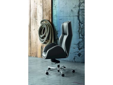 SUONI EXECUTIVE Recliner swivel executive chair By VAGHI