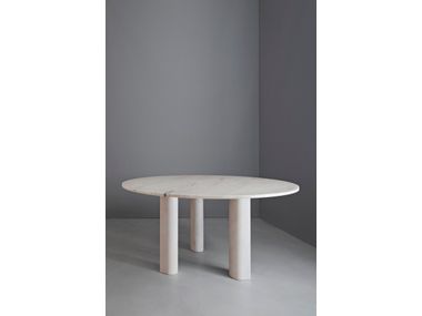 LOVE ME, LOVE ME NOT Round marble dining table By Salvatori | design ...