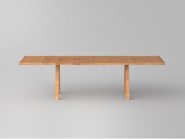 PAPILIO Rectangular solid wood table By Vitamin Design | design GG ...