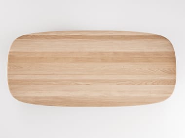 AMOS Rectangular wooden dining table By Wewood