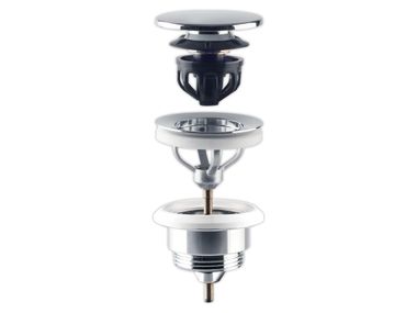 TEA CLICKER 7532.310.5 Chromed brass pop up plug By OMP