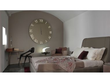 TITANIUM | Round mirror Titanium Collection By Reflex