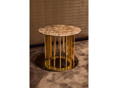 TRITON | Marble coffee table Triton Collection By BRUNO ZAMPA