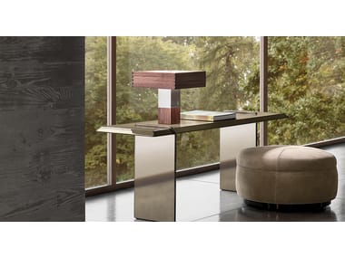 TUFFET Round pouf with removable lining By Minotti | design Rodolfo Dordoni