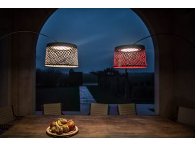 TWIGGY GRID Outdoor arc lamp By Foscarini | design Marc Sadler