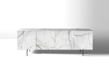 UNIVERSAL Ceramic sideboard with doors By Calligaris | design Buratti ...