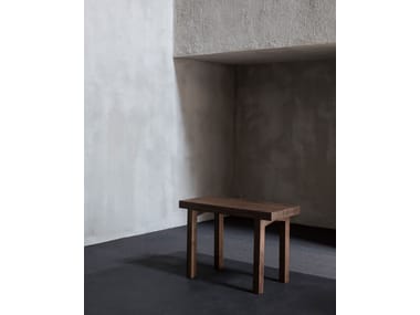 SOLID WALNUT Stool By valerie_objects