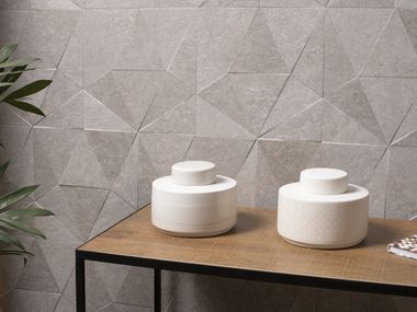 3D Wall Tile with stone effect VERBIER SAMUI Verbier Collection By Venis